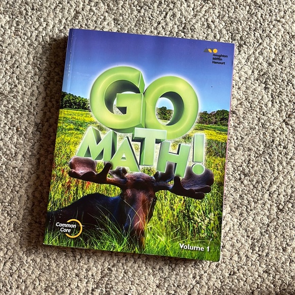 Houghton Mifflin Harcourt | Other | Go Math Third Grade Volume | Poshmark